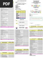 Eccd Checklist Card Template | PDF | Child Development | Behavioural ...