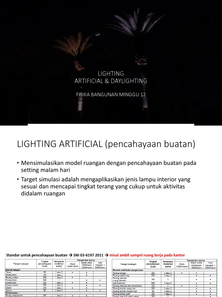 DIALUX Daylight and Lighting Design | PDF