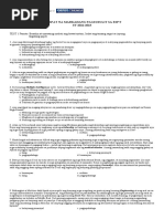 Performance Task in Araling Panlipunan 9 | PDF