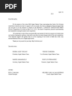 FUN RUN Letter | PDF | Transport