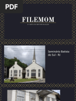 Filemom 2 | PDF | Epístola a Filemon | Apóstolo Paulo