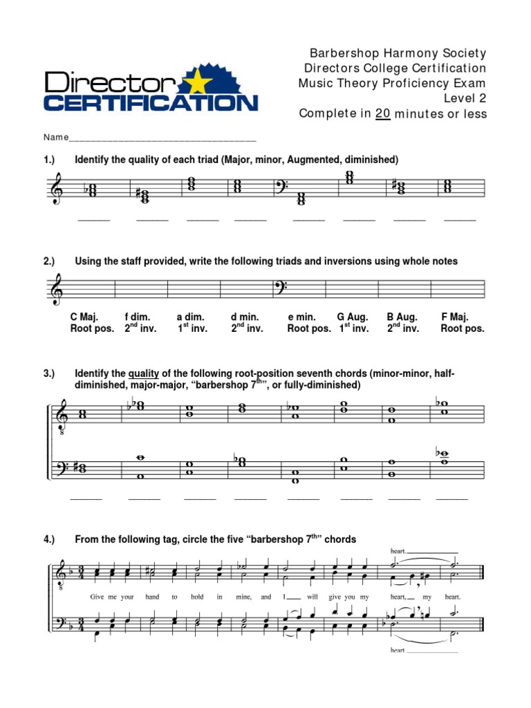 Level 2 Theory | PDF
