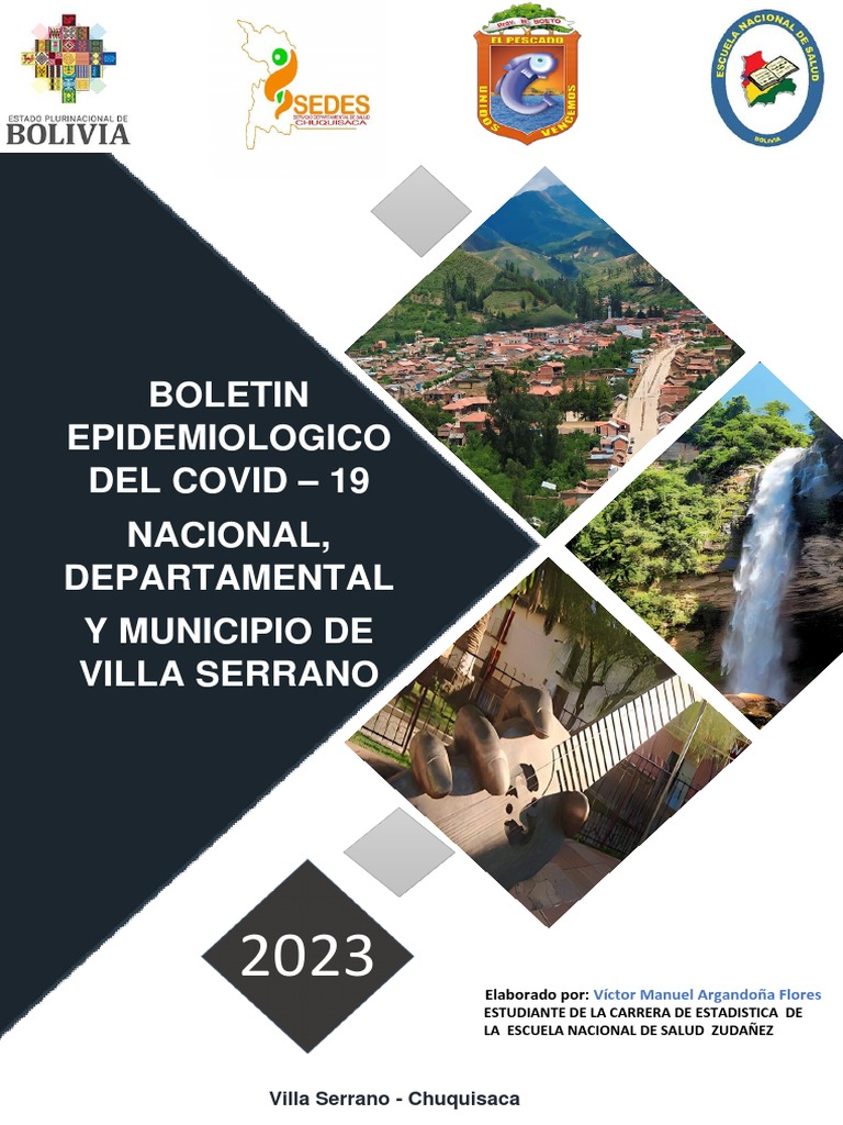 Boletin Epidemiologico Covid-19 en Bolivia Nacional, Departamental y ...