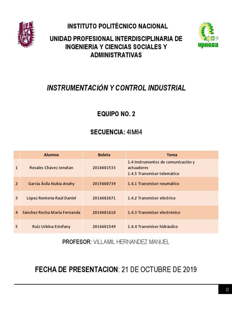 EQUIPO2 | PDF | Solenoide | Sensor