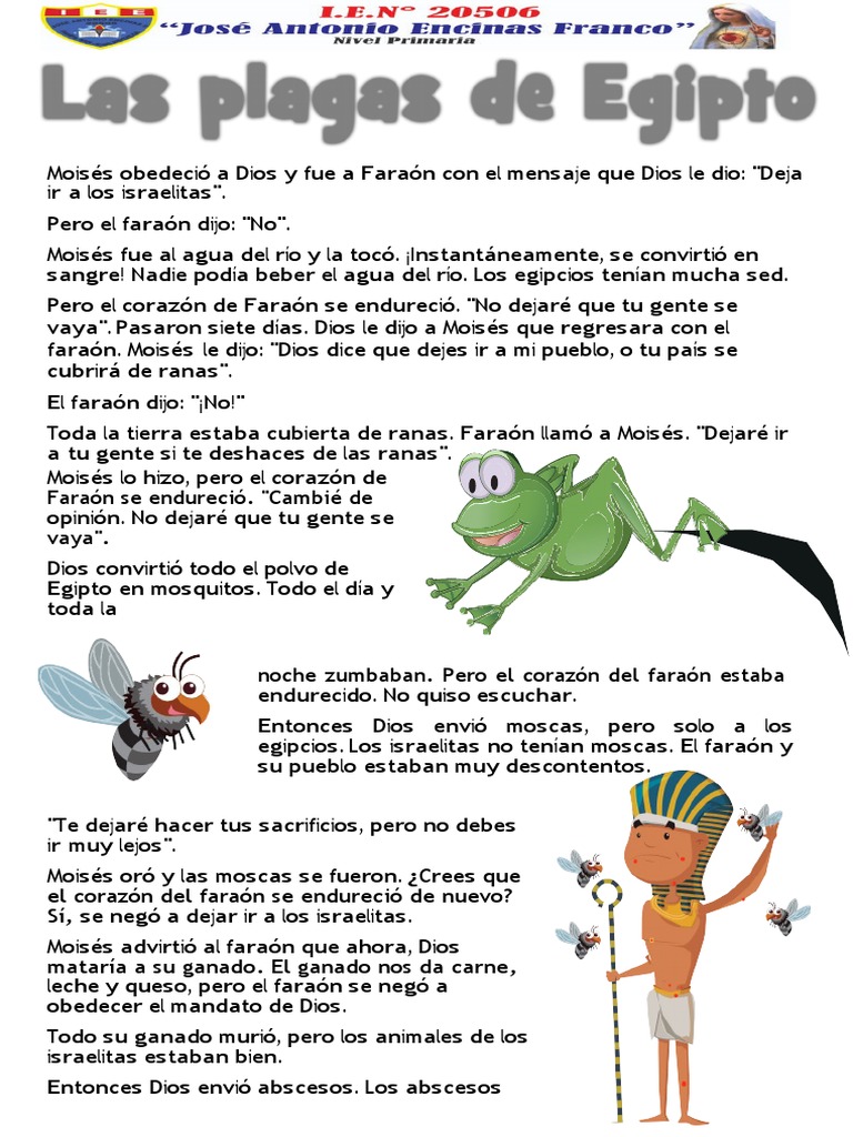 Plagas De Egipto Pdf Moisés