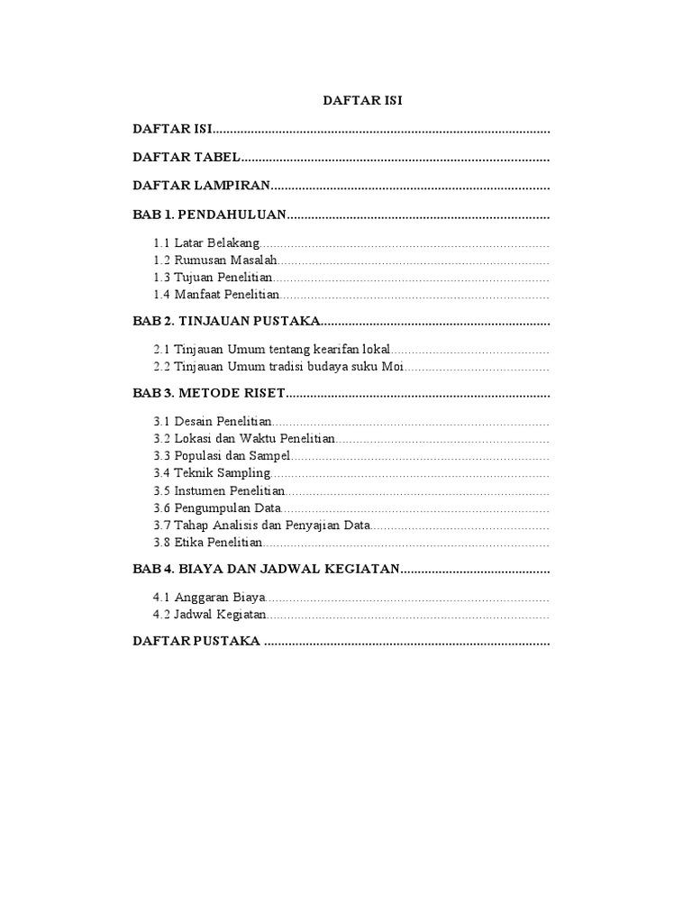 Proposal PKM-RSH Fix | PDF