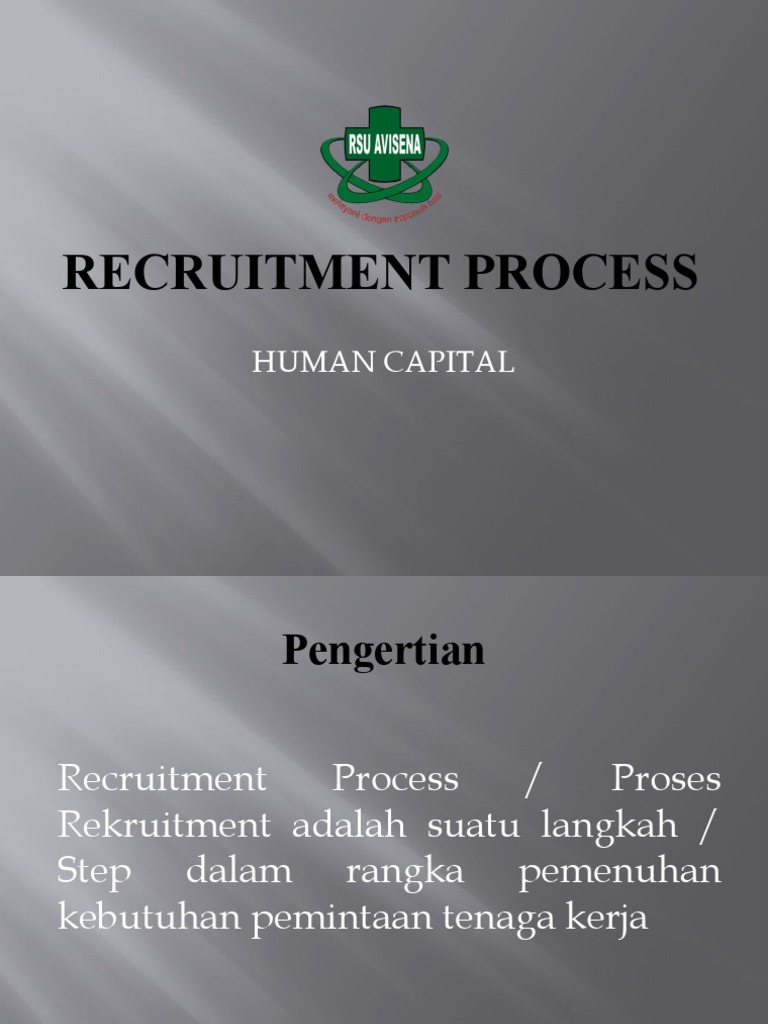 Recruitment PROCESS 2022 | PDF