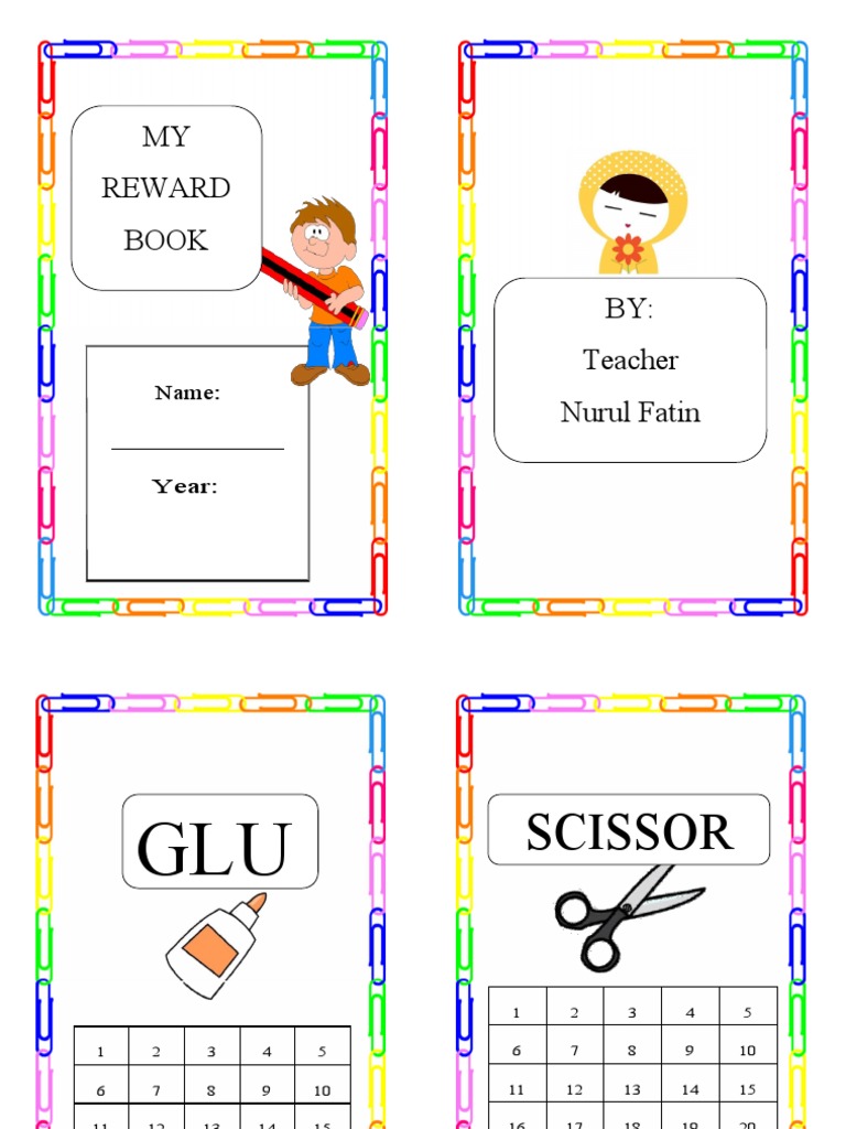 Teacher Fatin Reward Book | PDF