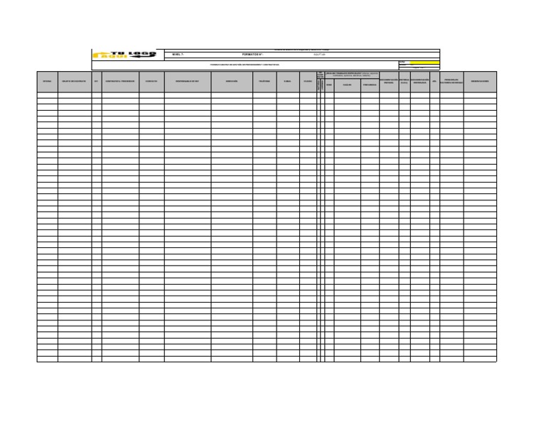 SGI-FT-69 Formato Matriz de Gestion de Proveedores y Contratistas | PDF