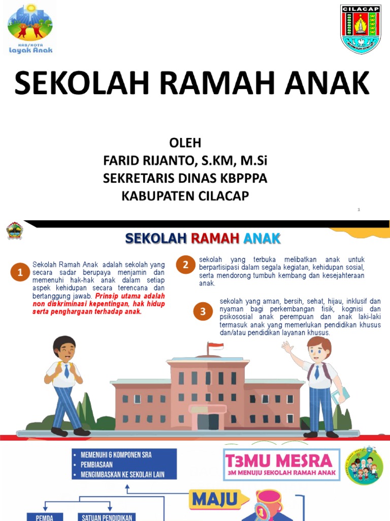Sekolah Ramah Anak: Kebijakan dan Komitmen | PDF