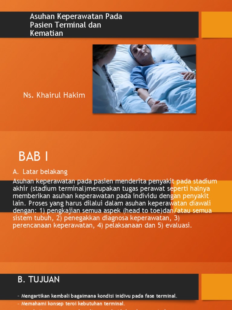 Asuhan Keperawatan Pada Pasien Terminal Dan Kematian | PDF | Kesehatan ...