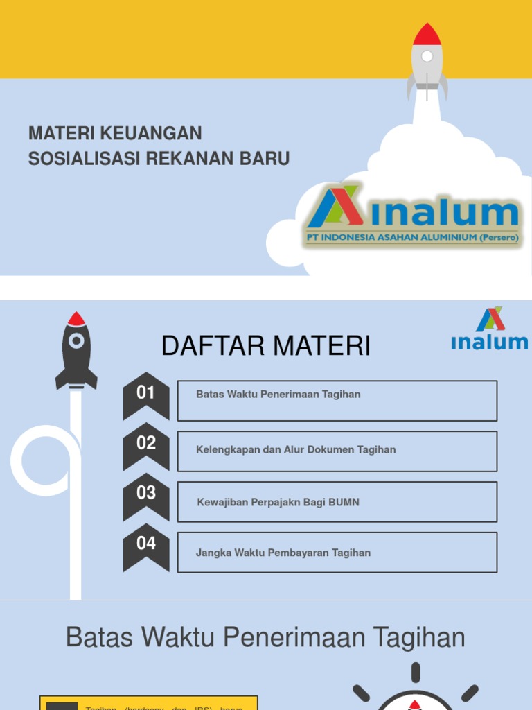03.materi Penagihan PT Inalum Persero | PDF