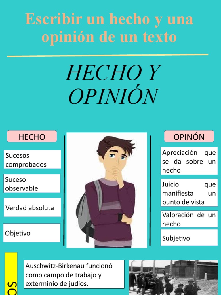 Hecho y Opinión | PDF