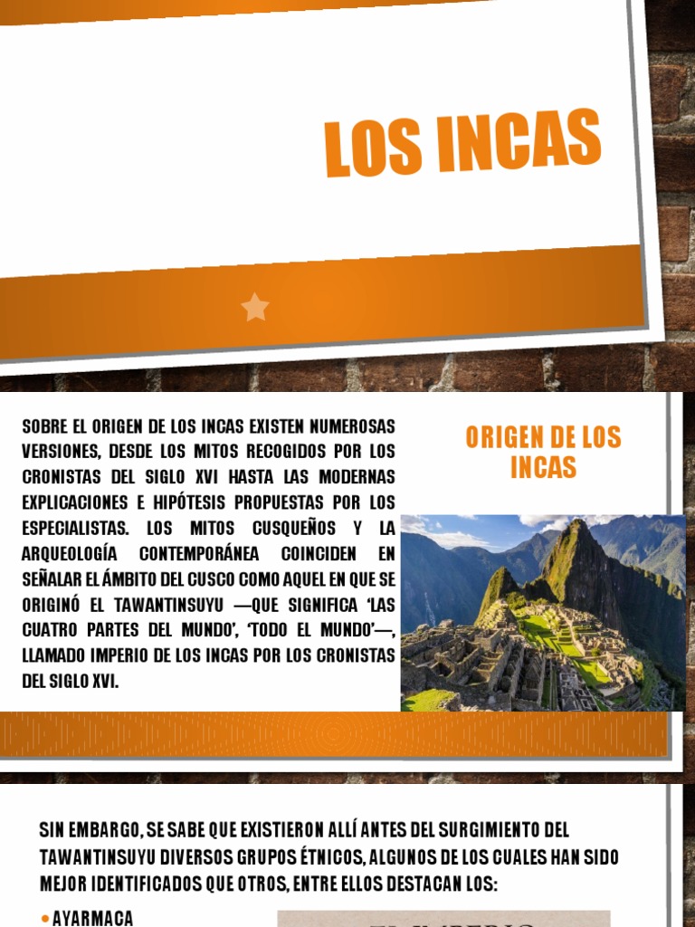 Los Incas | PDF | Imperio Inca