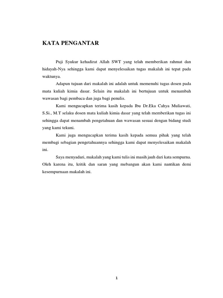 Makalah Kimia Dasar | PDF | Komputer | Teknologi & Rekayasa