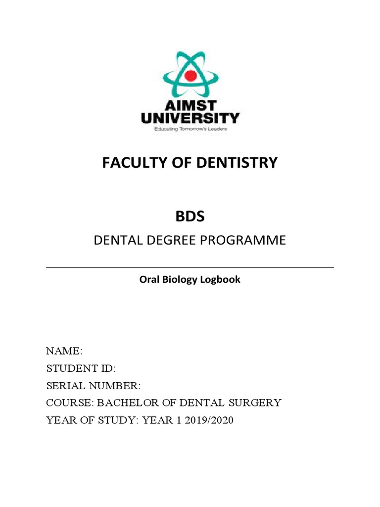 OBS Logbook - Cover Page | PDF