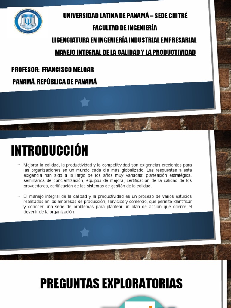 CONTROL TOTAL DE CALIDAD (1) | PDF | Calidad (comercial) | Gestión de ...