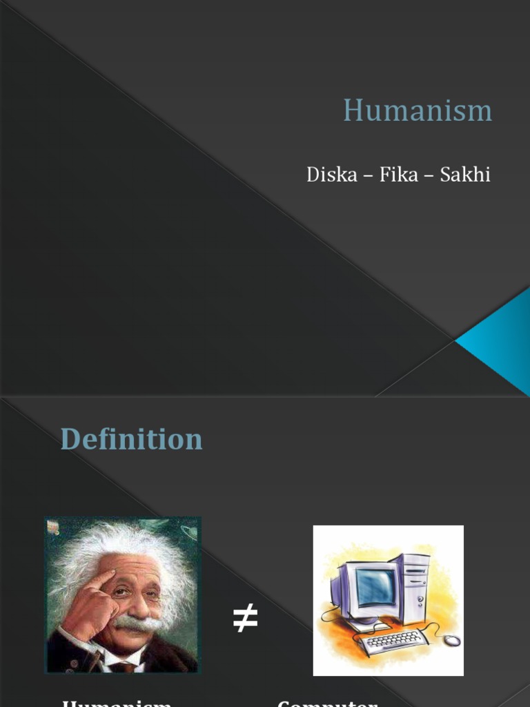 Humanism | PDF | Self Esteem | Humanism
