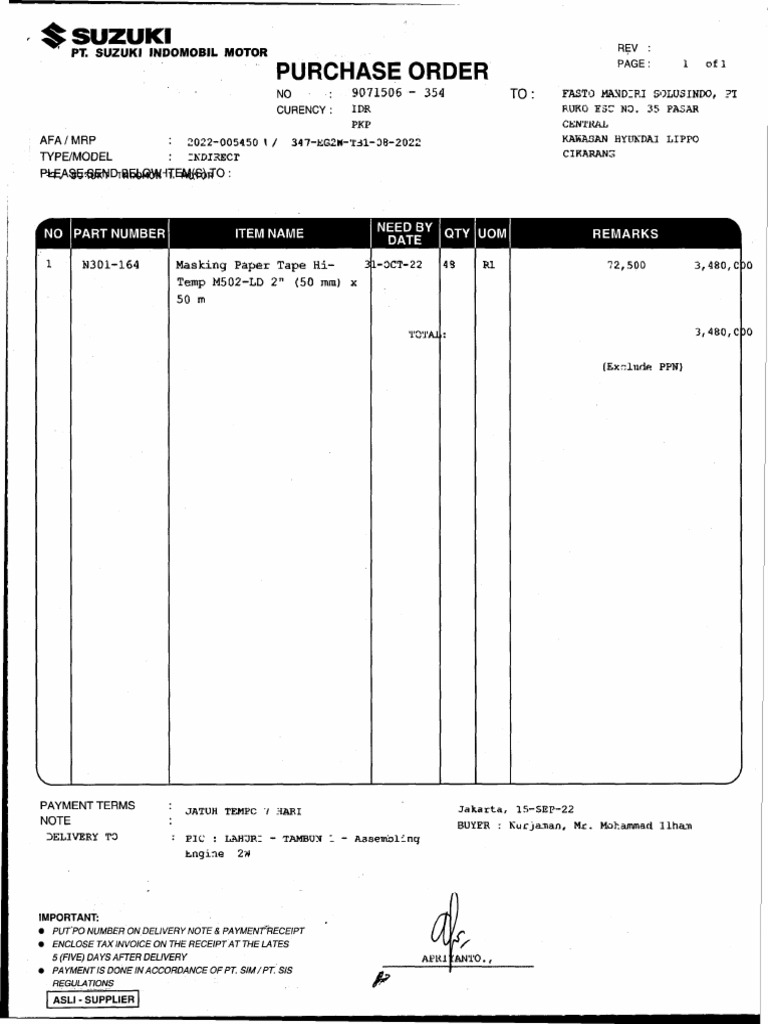 Fasto MS - 354 | PDF