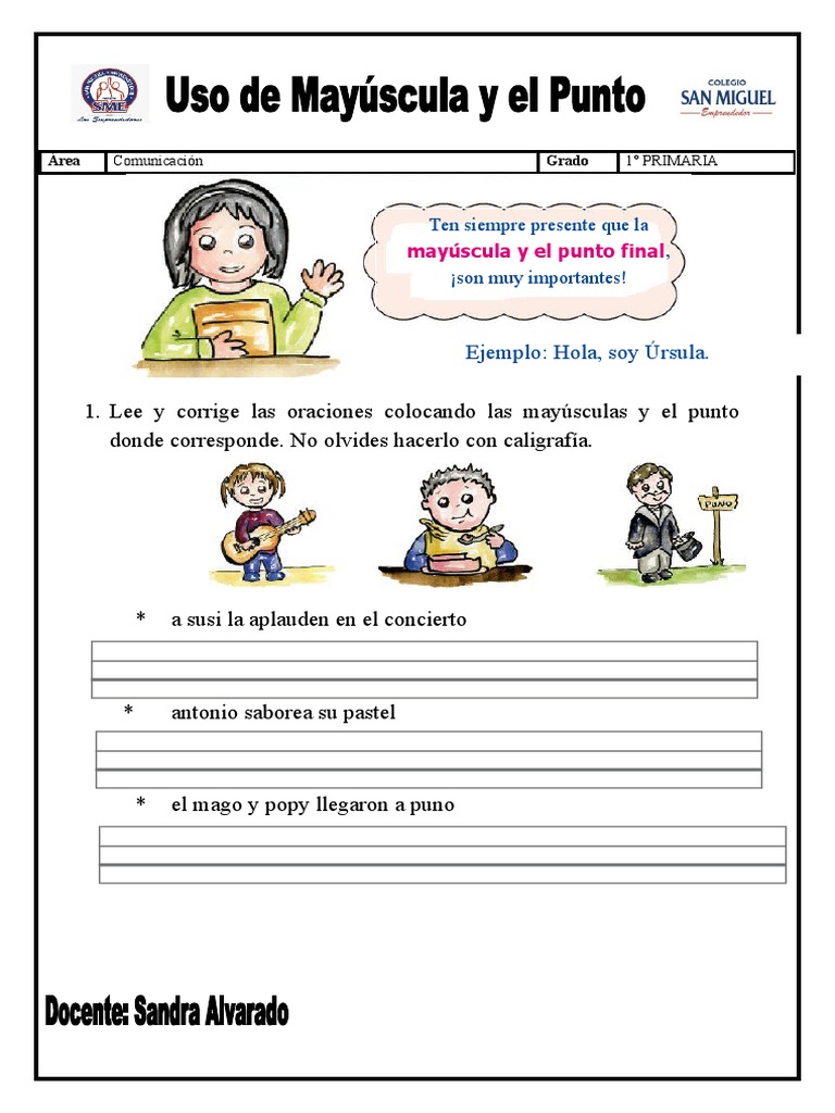 Uso de Mayusculas | PDF