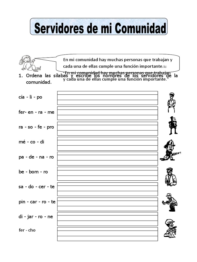 Servidores de La Comunidad | PDF