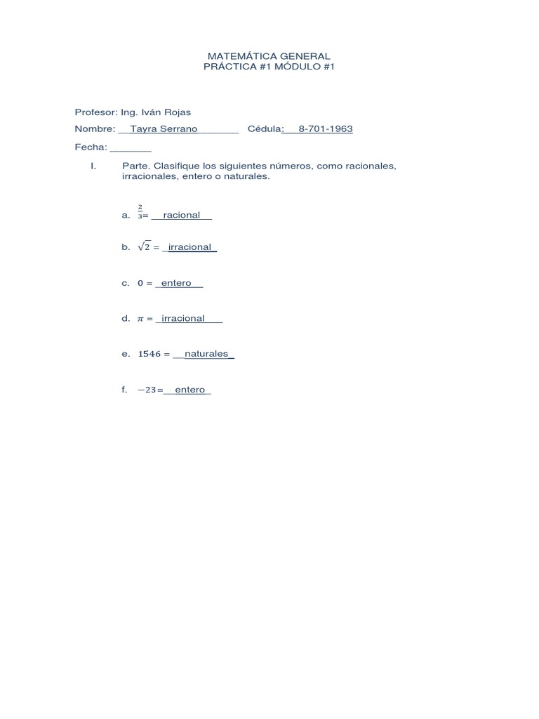 Modulo 1 Practica | PDF