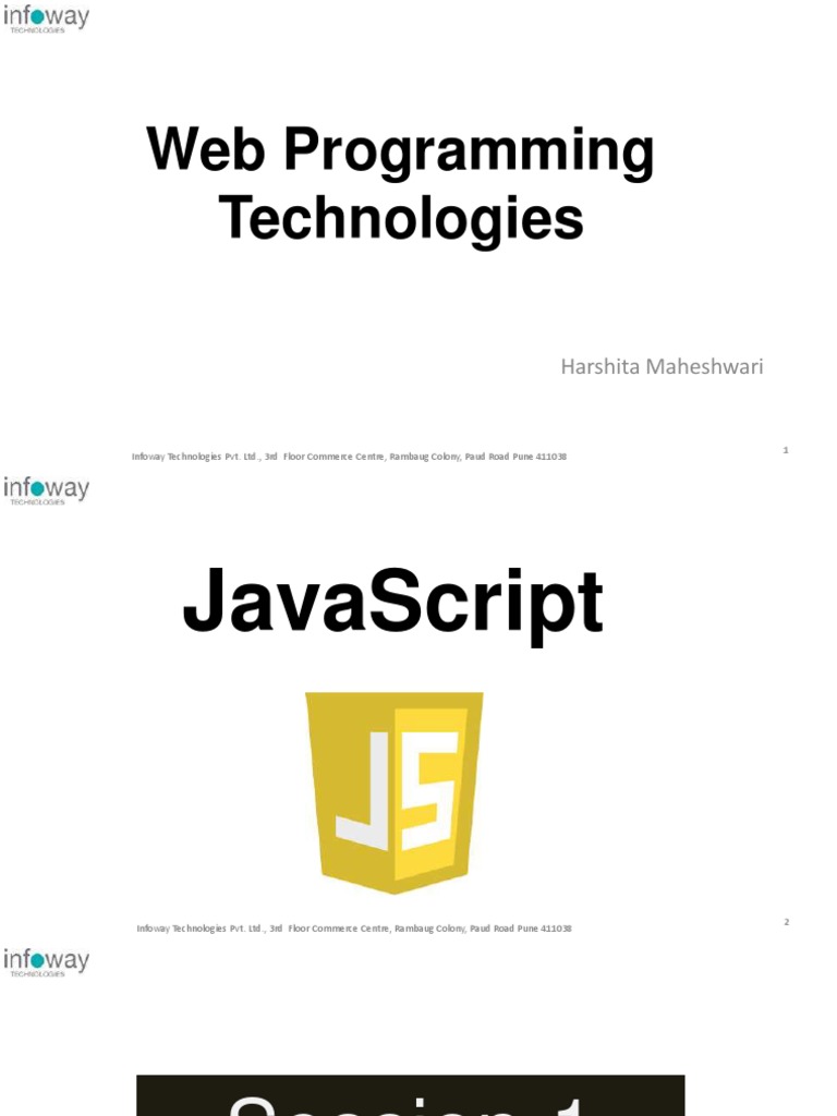 WPT JavaScript | PDF | Document Object Model | Dynamic Web Page WPT JavaScript | PDF | Document Object Model | Dynamic Web Page
