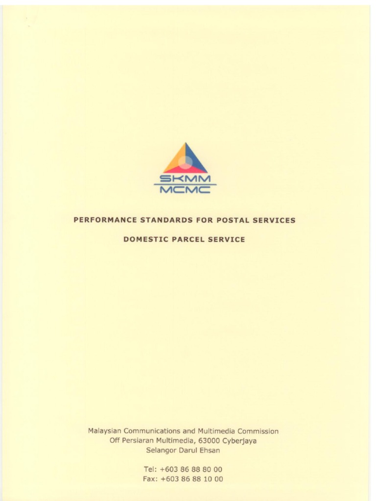 Domestic Parcel | PDF