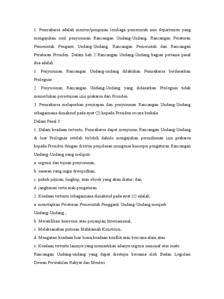 Tugas 3 Ilmu Perundang-Undangan | PDF