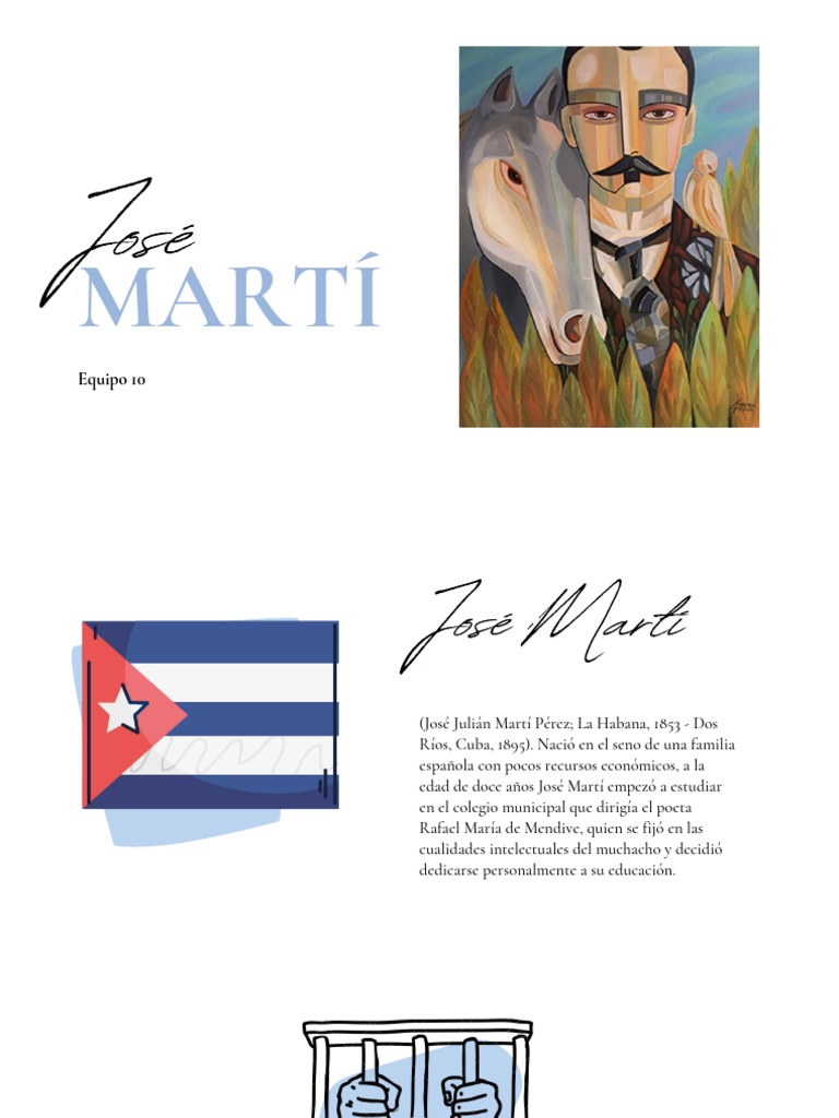 José Martí: Vida y Obras Principales | PDF