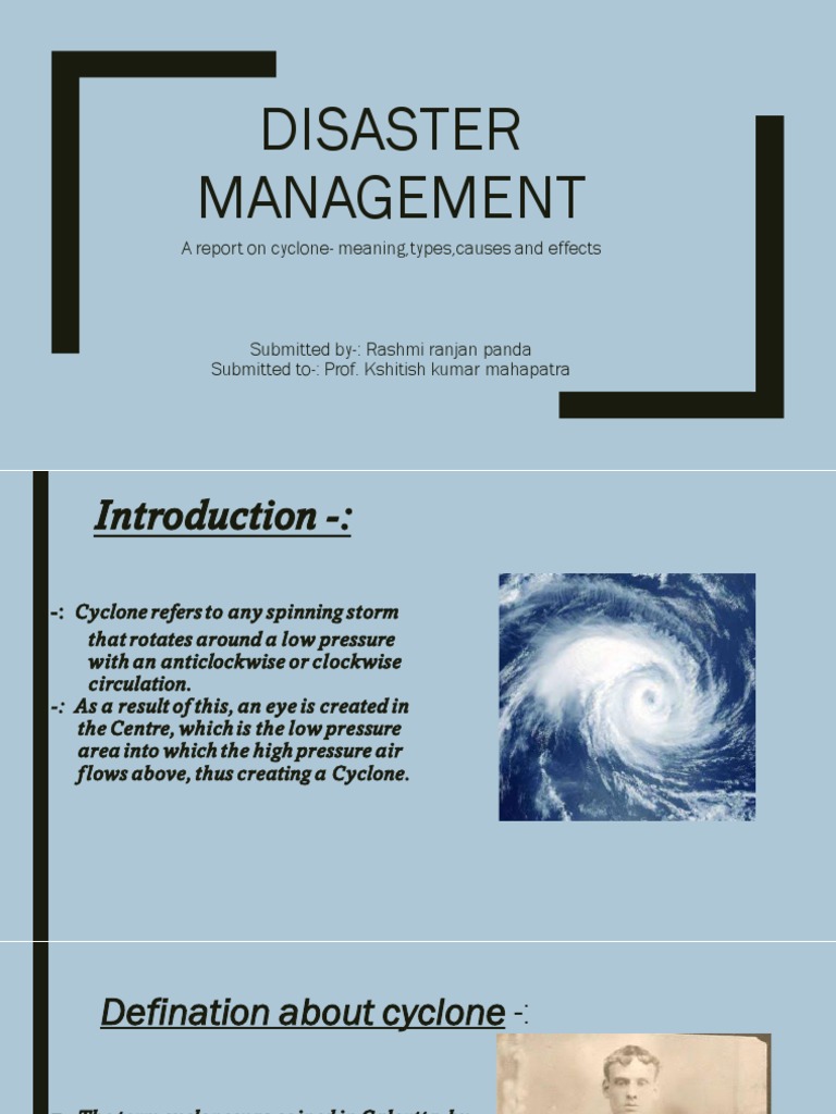 Cyclone | PDF | Cyclone | Tropical Cyclones