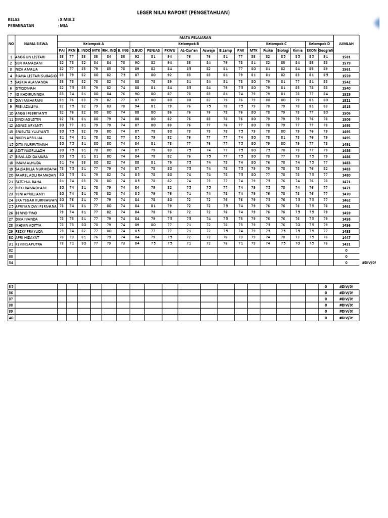 Leger X Mia 2. 2023 | PDF