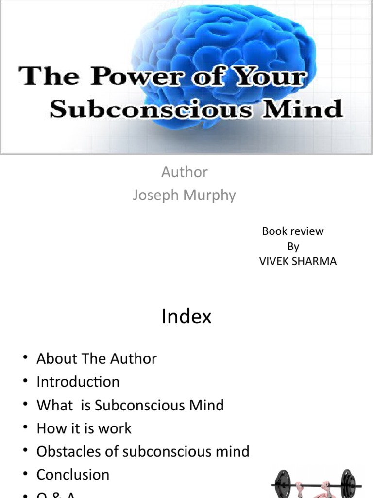 The power Of Subconscious Mind | PDF