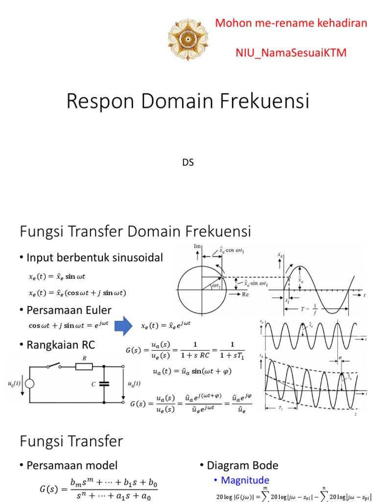 DS14 Respon Domain Frekuensi 2021 | PDF