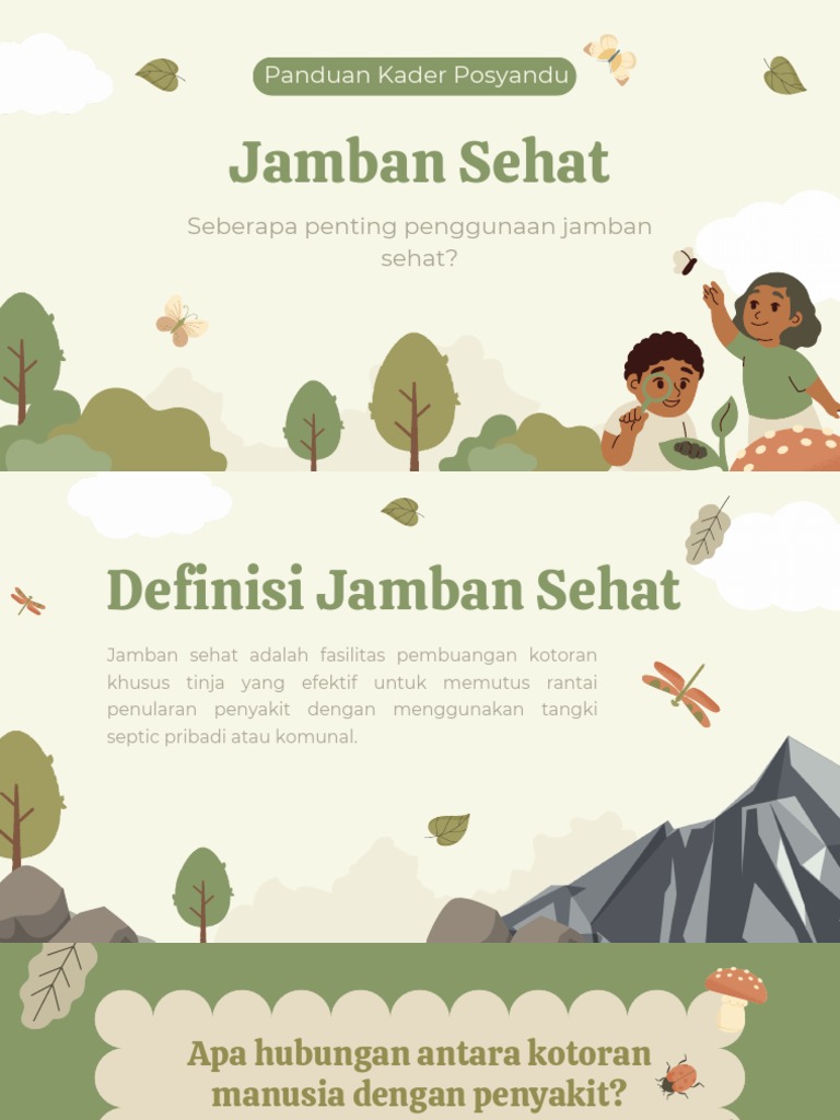Pentingnya Jamban Sehat untuk Kesehatan | PDF