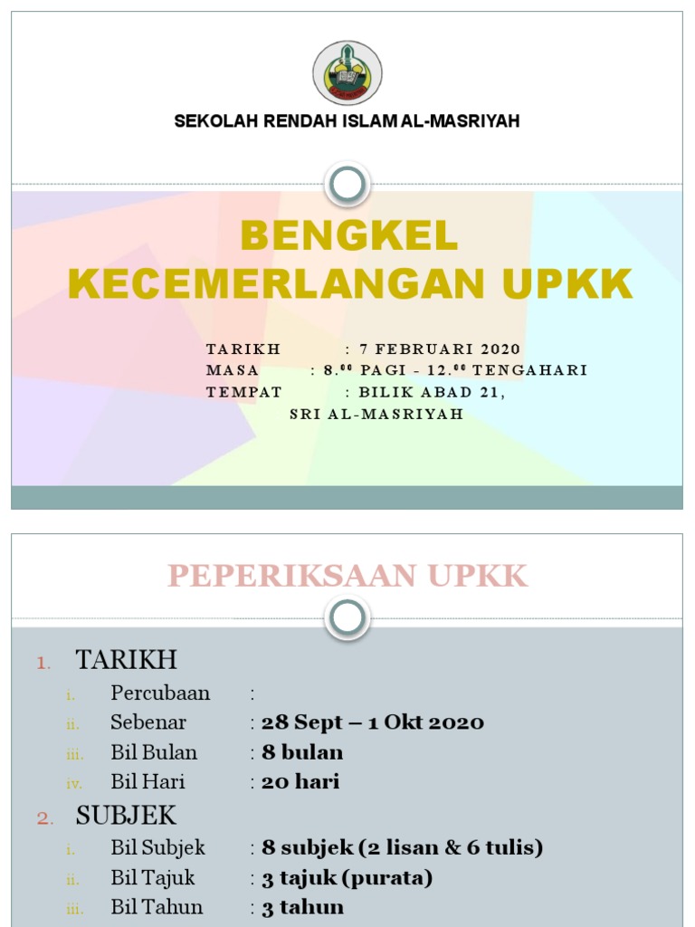 Target UPKK: Persiapan dan Harapan | PDF