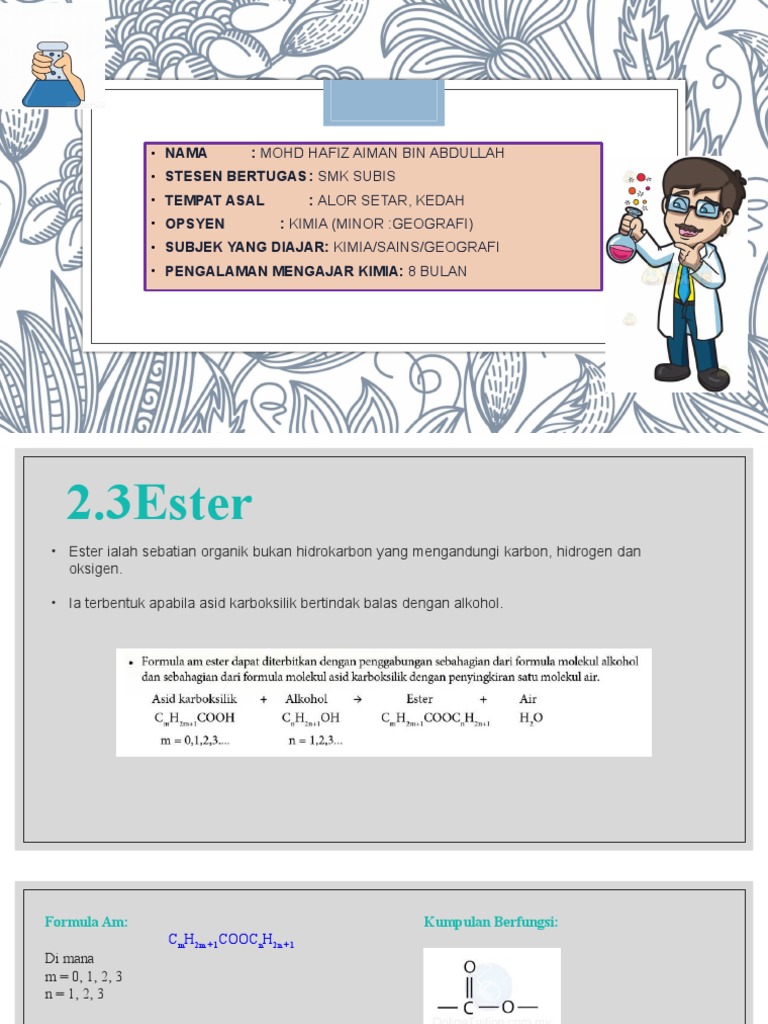 2.3 Ester | PDF