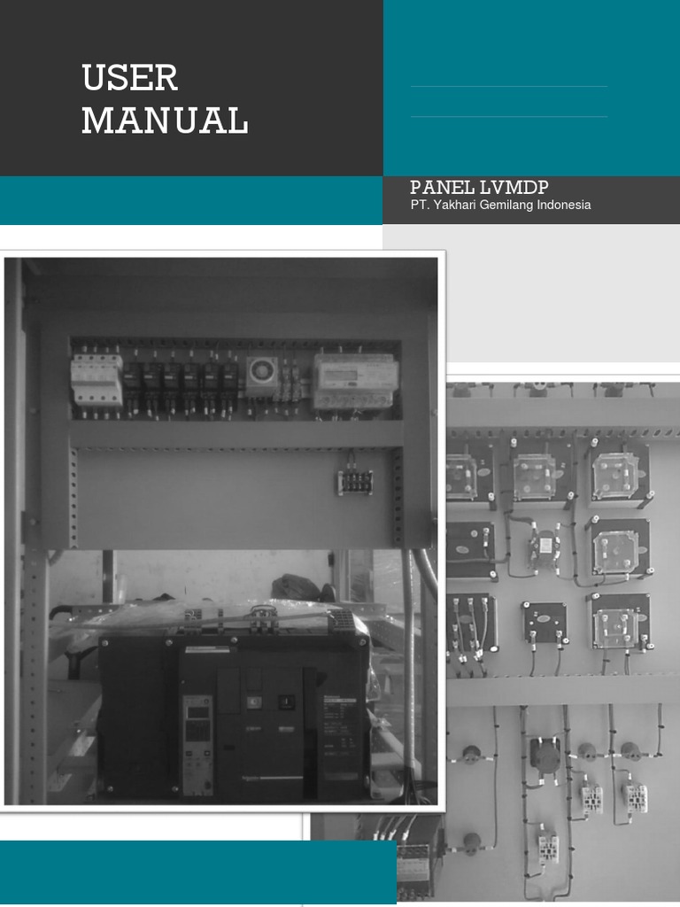 User Manual - Panel LVMDP PT - YGI | PDF | Direct Current | Relay