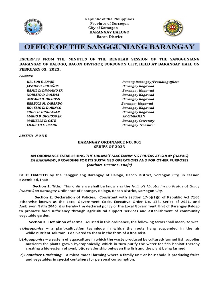 Hapag | PDF | Hydroponics | Aquaponics