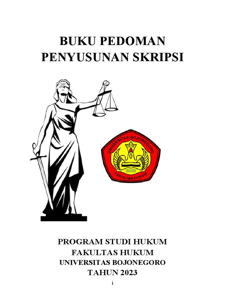 Buku Pedoman Penyusunan Skripsi | PDF