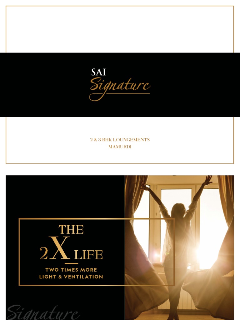 Sai Signature A3 Sales Brochure - 20 July | PDF