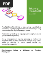 Tekstong Prosidyural | PDF