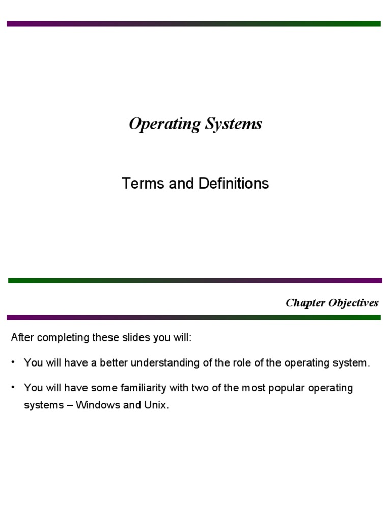 Operating System | Download Free PDF | Computer Data Storage | Operating System