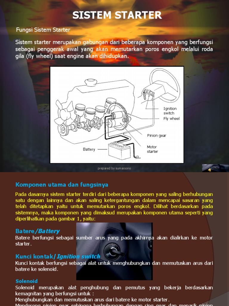 Starting System | PDF