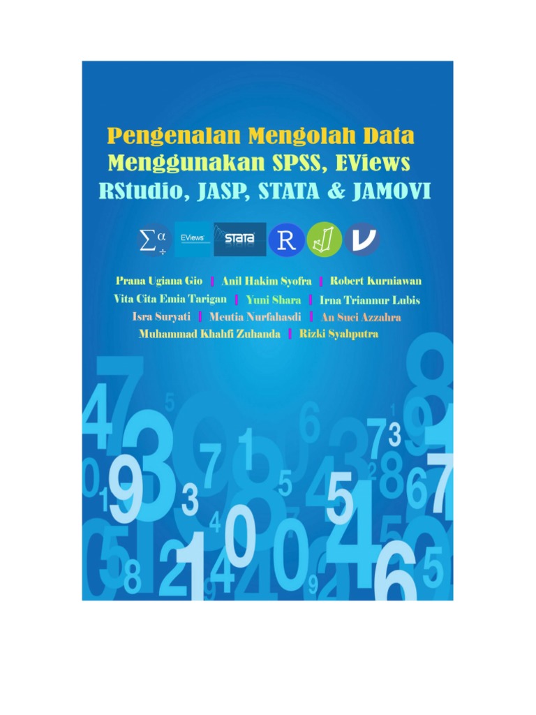 Buku Spss Eviews Stata Jasp r Jamovi | PDF