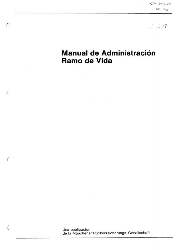 Manual de Administraci N Ramo de Vida | PDF