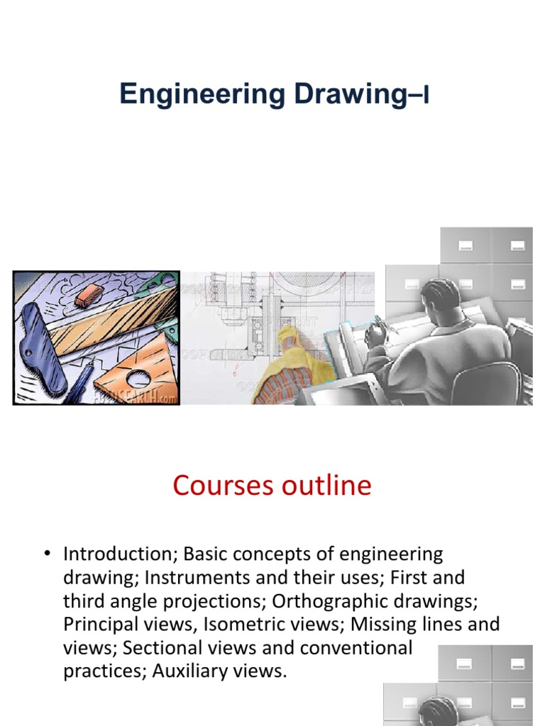 Engineeringdrawingi 090303074237 Phpapp01 | PDF | Perspective (Graphical) | Geometry