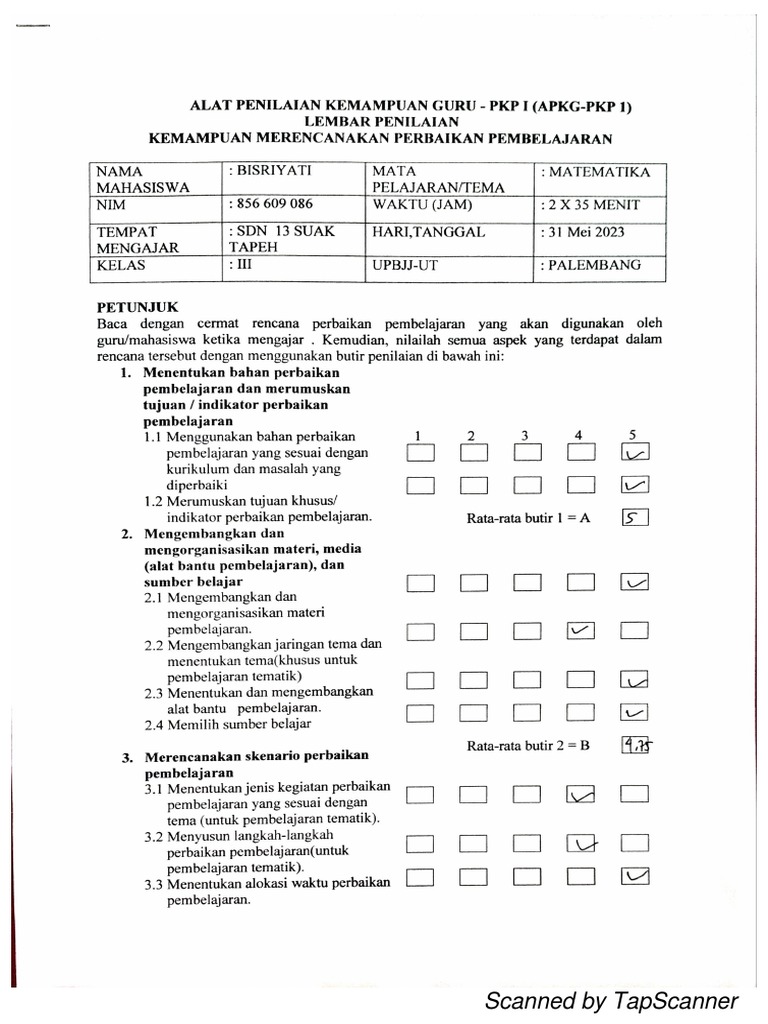 Apkg 1 Siklus 2 | PDF