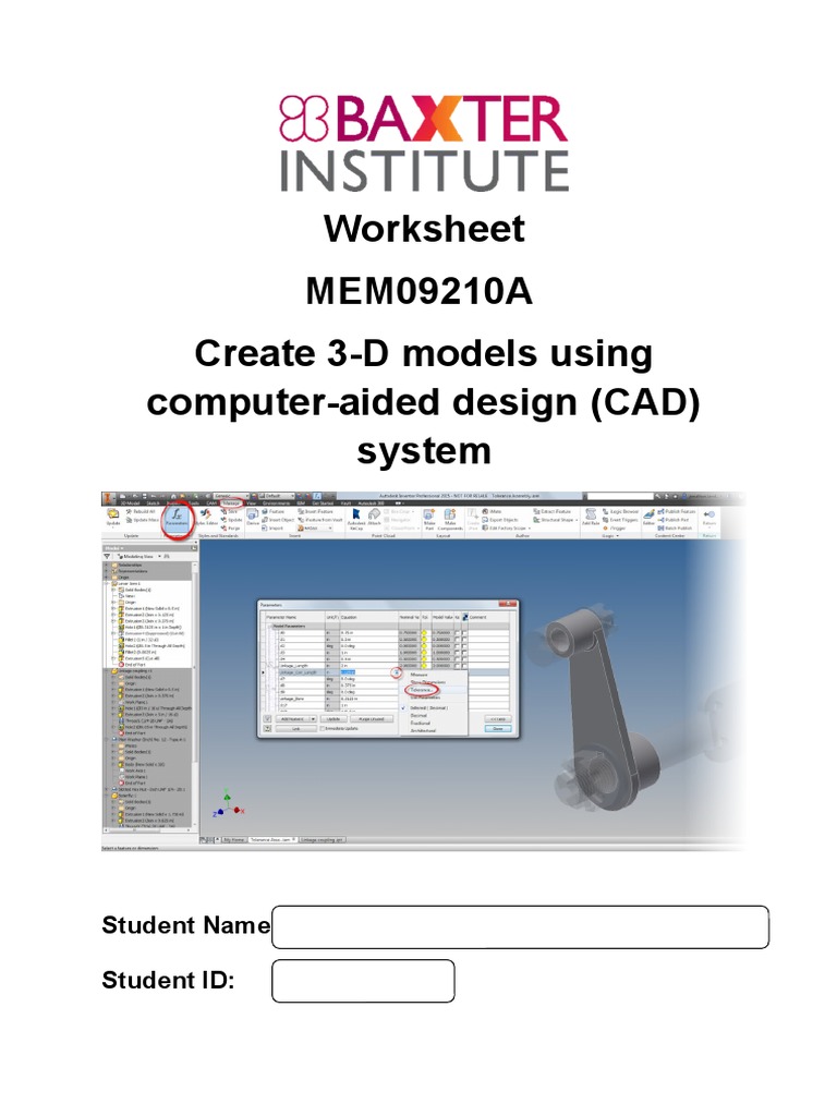 MEM09210A Worksheet v1.1 | PDF