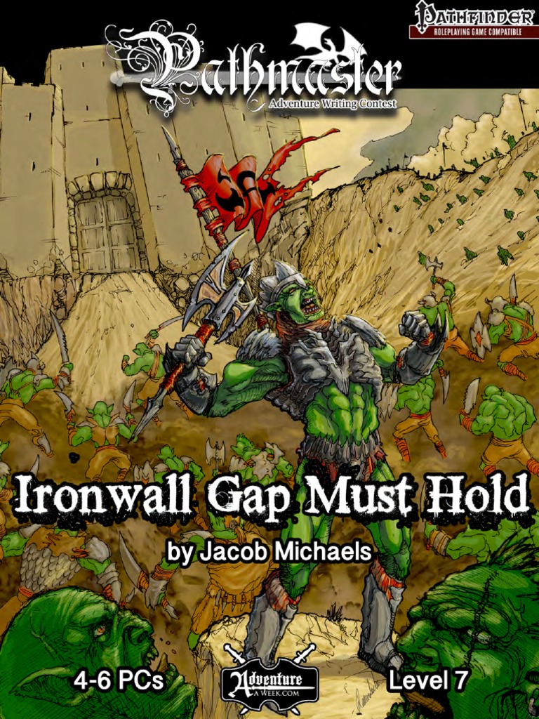 Pathmaster - Ironwall Gap Must Hold | PDF